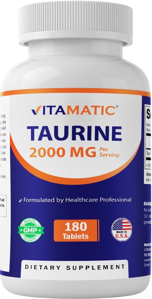 Vitamatic Taurine vegetarian tablets