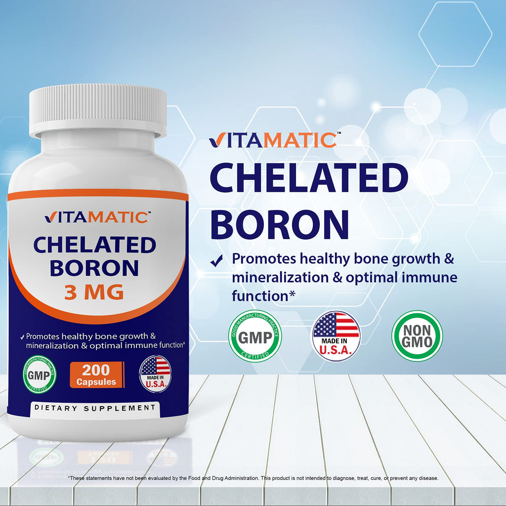 Vitamatic trace minerals for daily nutrition