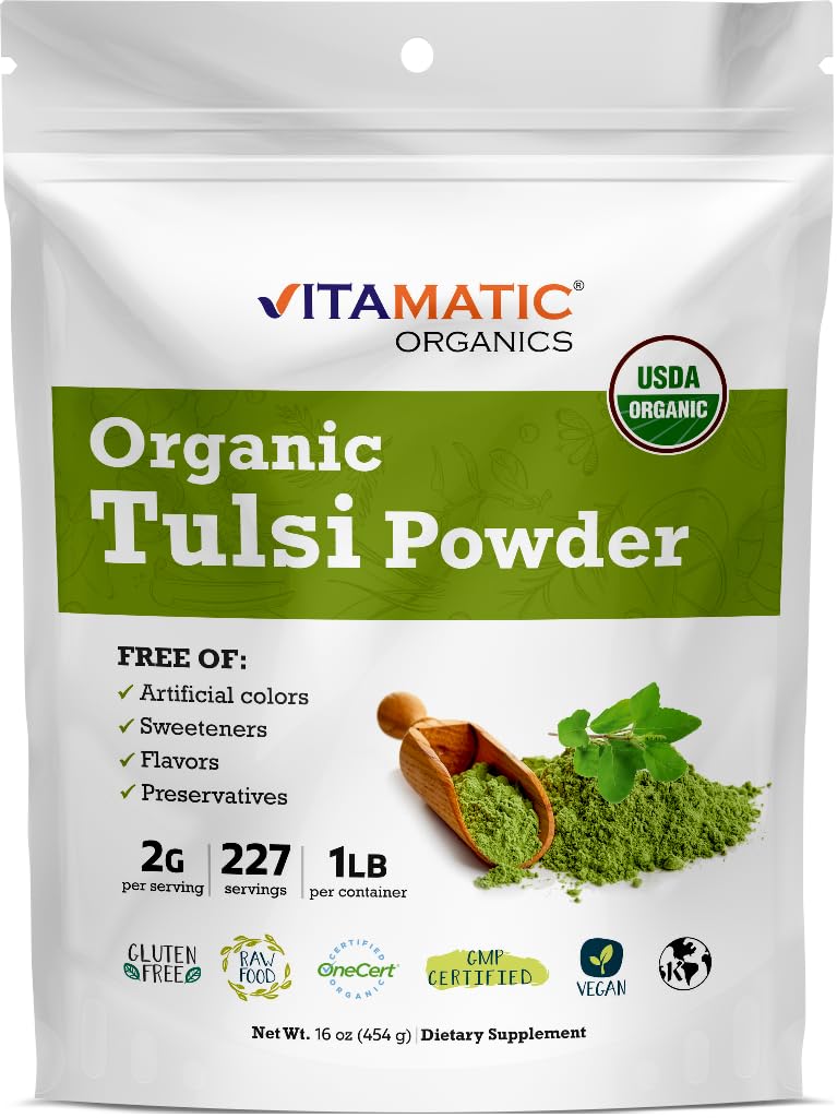 Vitamatic Tulsi powder for wellness