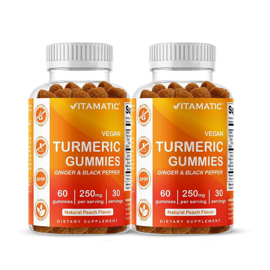 Vitamatic turmeric gummies for wellness
