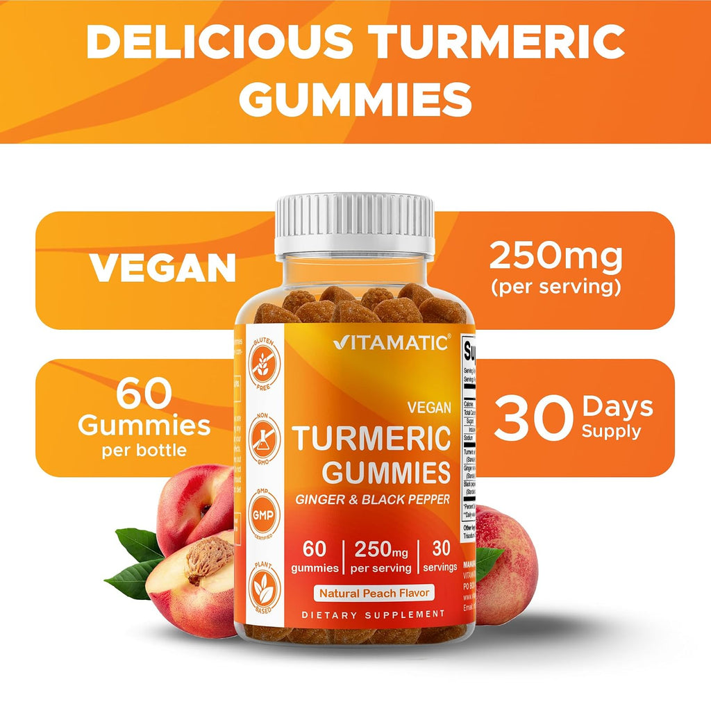 Vitamatic turmeric tea alternative gummies