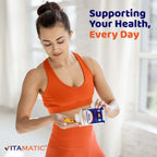 Vitamatic vegan-friendly health capsules