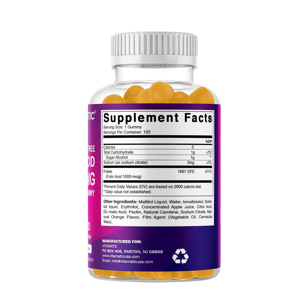 Vitamatic vegan gummies for mood boost