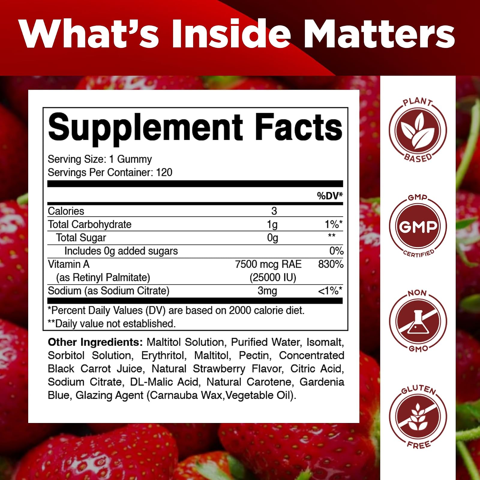 Vitamatic vitamin a immune support
