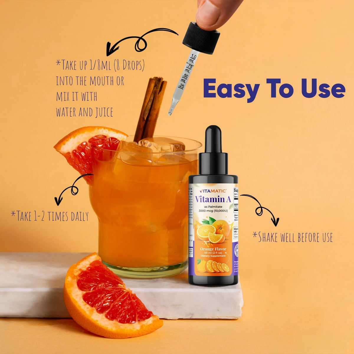 Vitamatic vitamin a immune support