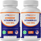 Vitamatic Vitamin B1 500 mg capsules