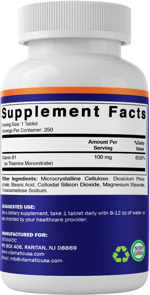 vitamatic vitamin b1 for metabolism
