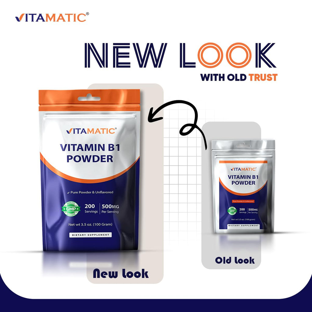 Vitamatic Vitamin B1 for overall health