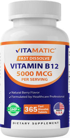 Vitamatic vitamin B12 fast dissolve tablets