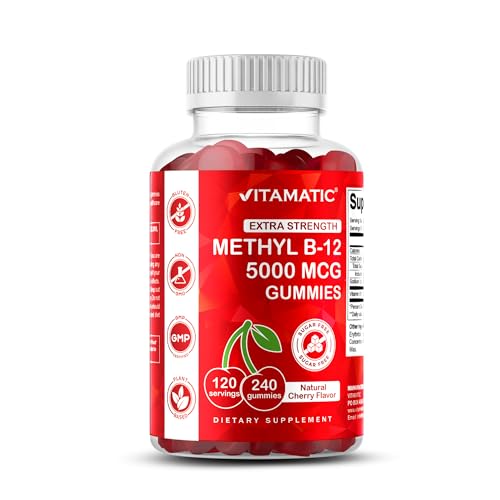 Vitamatic vitamin B12 gummy supplements