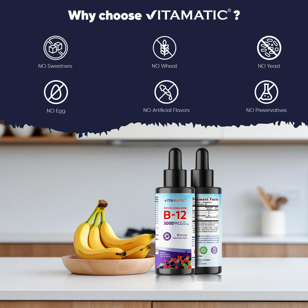 Vitamatic vitamin b12 liquid formula