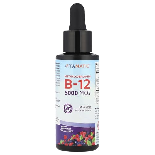 Vitamatic vitamin B12 liquid supplement