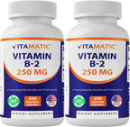 Vitamatic Vitamin B2 vegetarian capsules