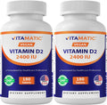 Vitamatic Vitamin D2 2400 IU tablets
