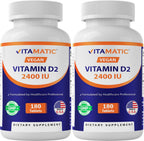Vitamatic Vitamin D2 2400 IU tablets