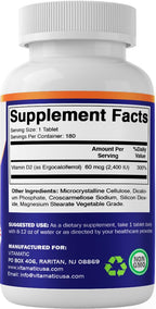 Vitamatic Vitamin D2 for better absorption