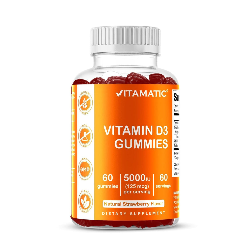 Vitamatic vitamin D3 5000 IU gummies