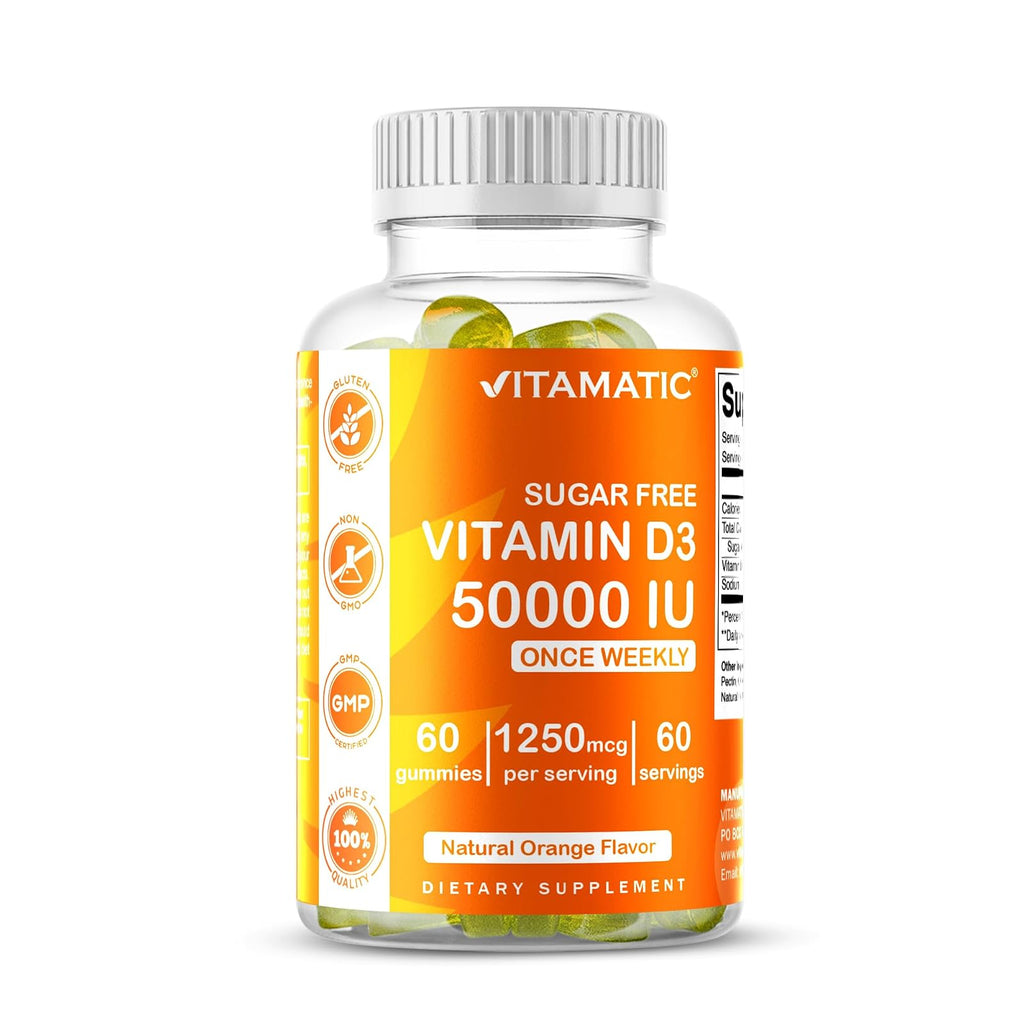 Vitamatic Vitamin D3 gummy supplements