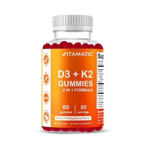 Vitamatic vitamin D3 K2 gummies