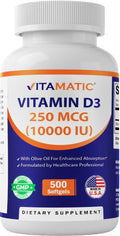 Vitamatic Vitamin D3 softgels