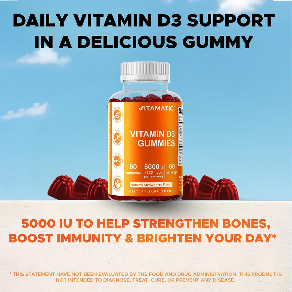 Vitamatic vitamin D3 with K2 benefits
