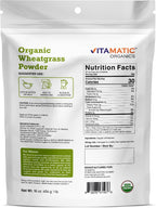 Vitamatic wheatgrass powder for detox