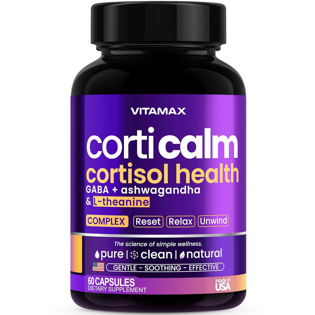 Vitamax cortisol supplements for stress relief