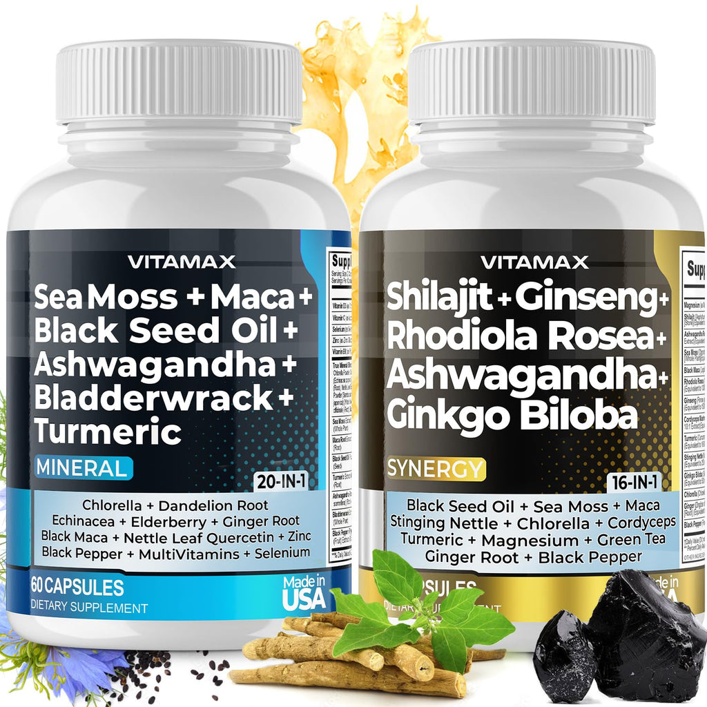 Vitamax Pure Himalayan Shilajit capsules