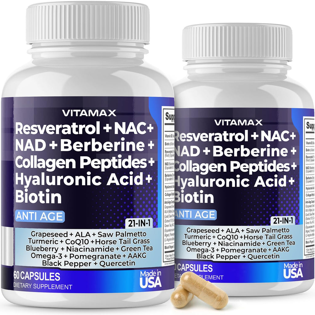 Vitamax Resveratrol antioxidant capsules