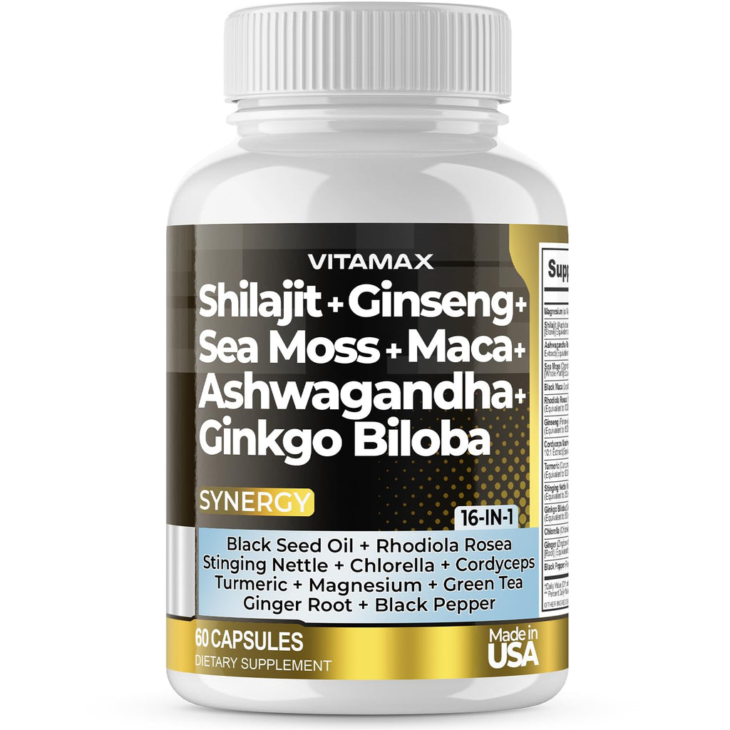 Vitamax shilajit supplement benefits