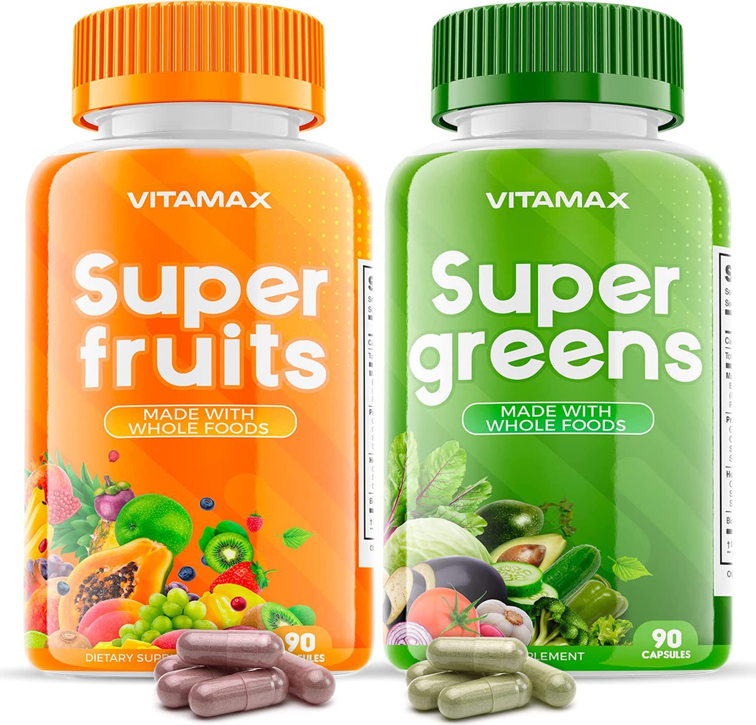Vitamax whole food multivitamin capsules
