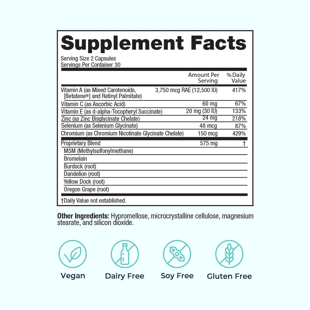 VitaMedica capsules for clear complexion