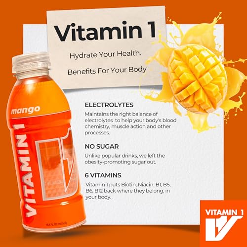 VITAMIN 1 mango drink for active lifestyle