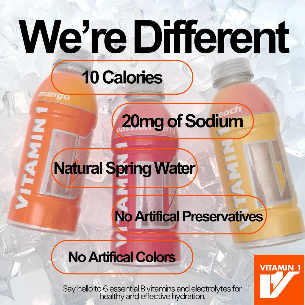 VITAMIN 1 Peach for active lifestyles
