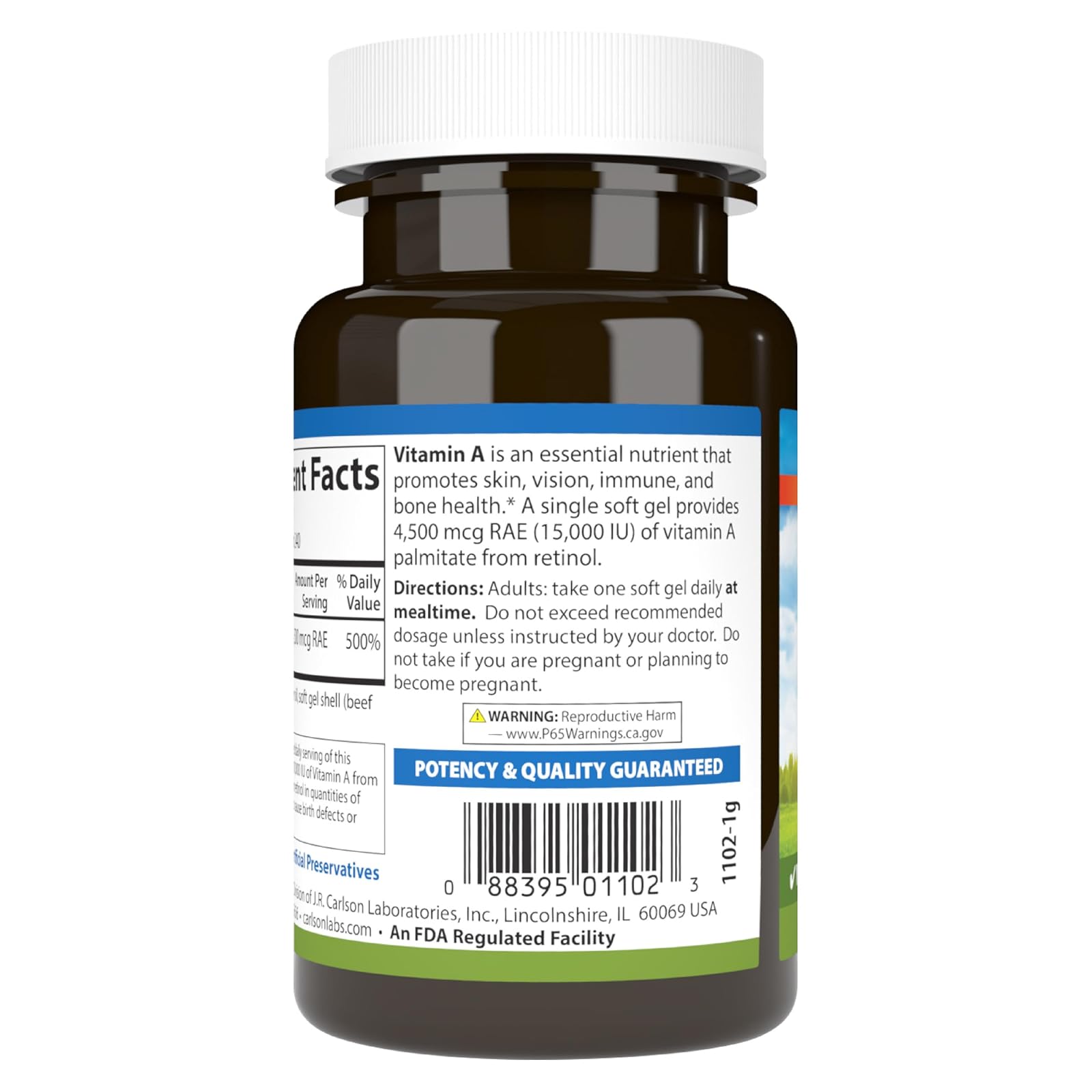 vitamin A 15000 IU for optimal nutrition