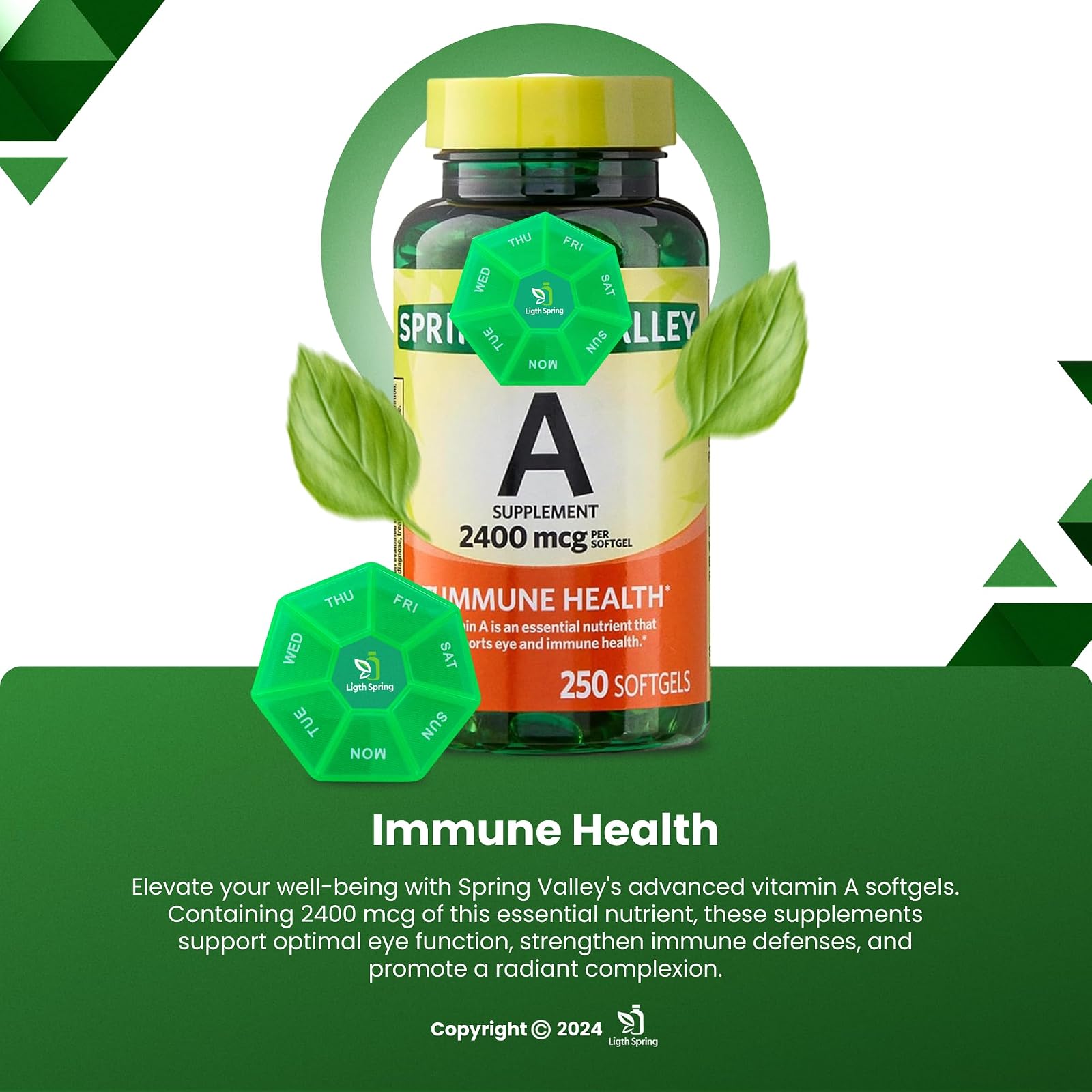 Vitamin A 2400 mcg for eye care