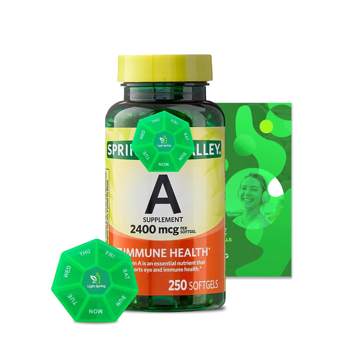 Vitamin A 2400 mcg softgels for vision