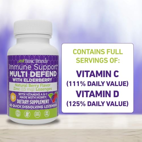 vitamin A and C lozenges