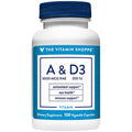Vitamin A and D capsules for immune support