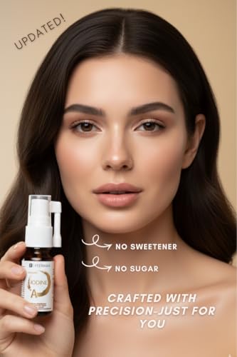 Vitamin A and iodine supplement spray