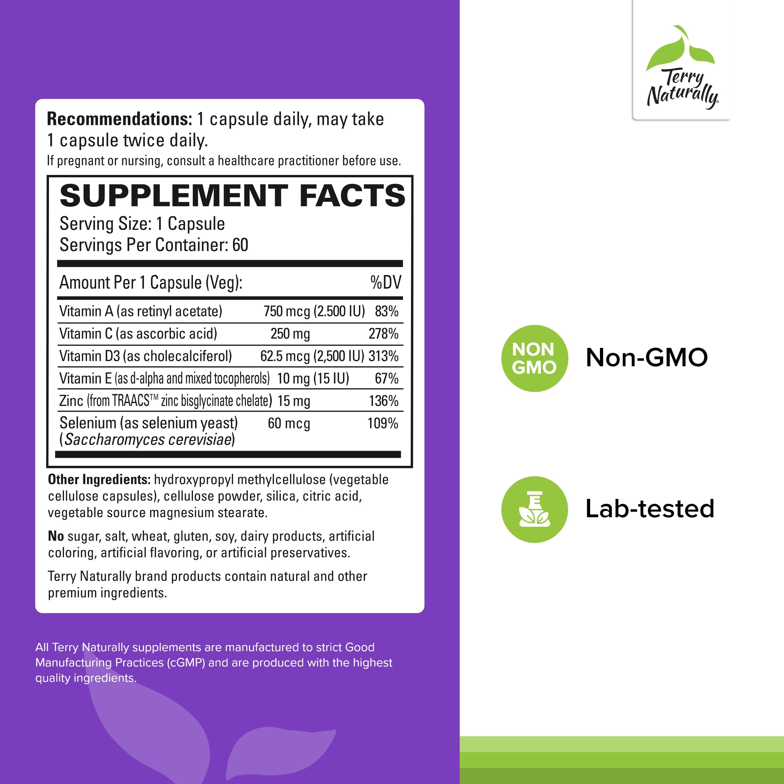 vitamin A C D3 E supplement benefits