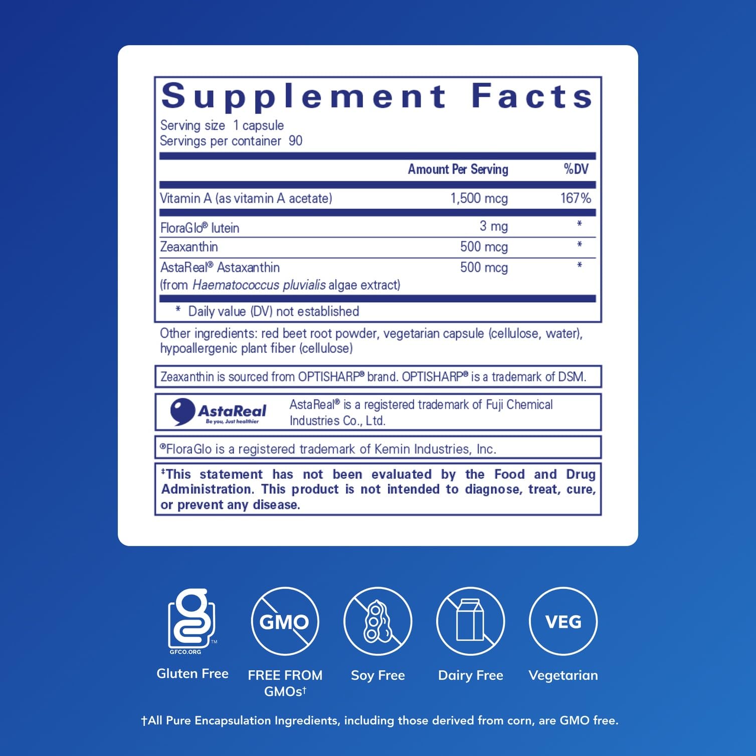 Vitamin A capsules for eye health