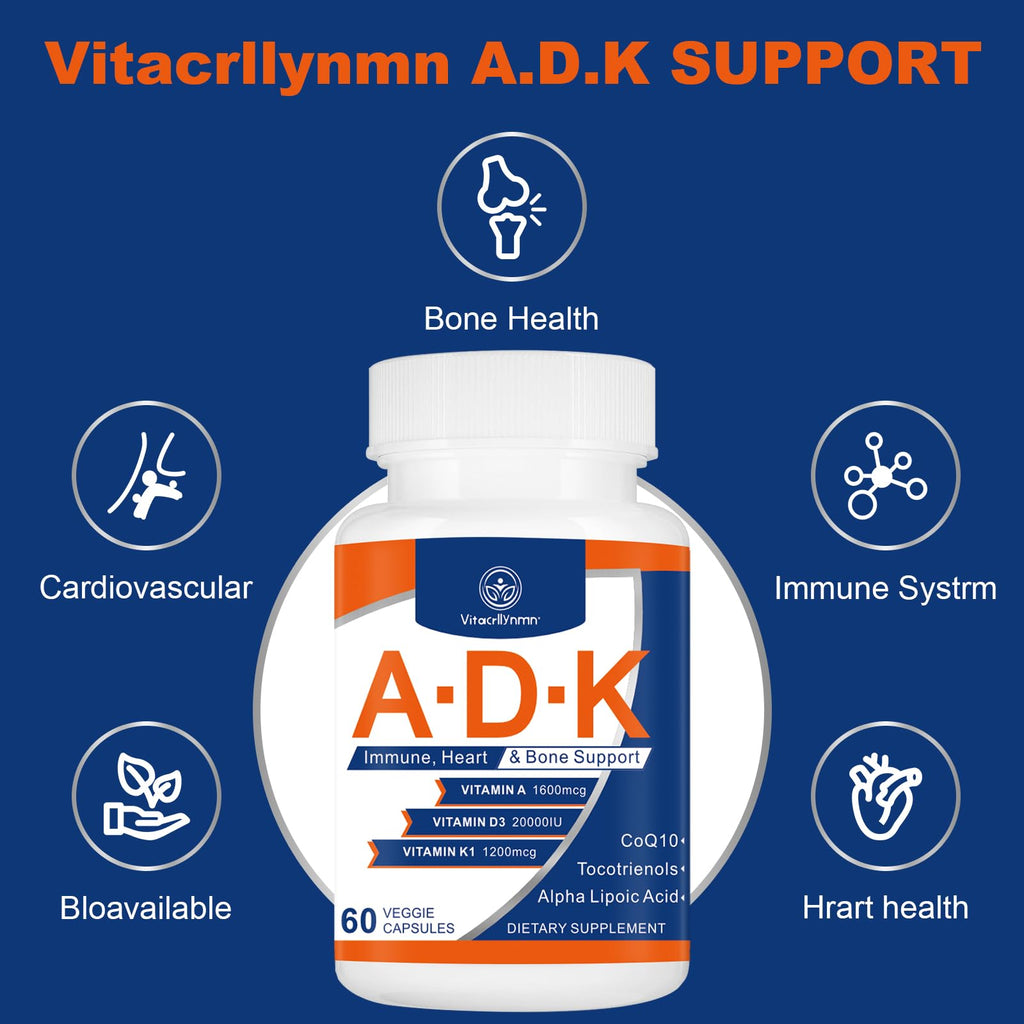 vitamin A D3 K1 for bone strength