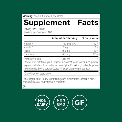 vitamin A enriched chromium complex