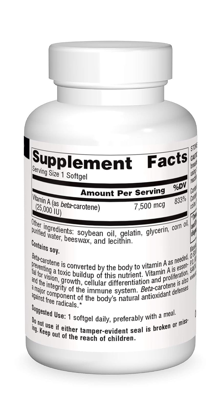 Vitamin A for healthy vision