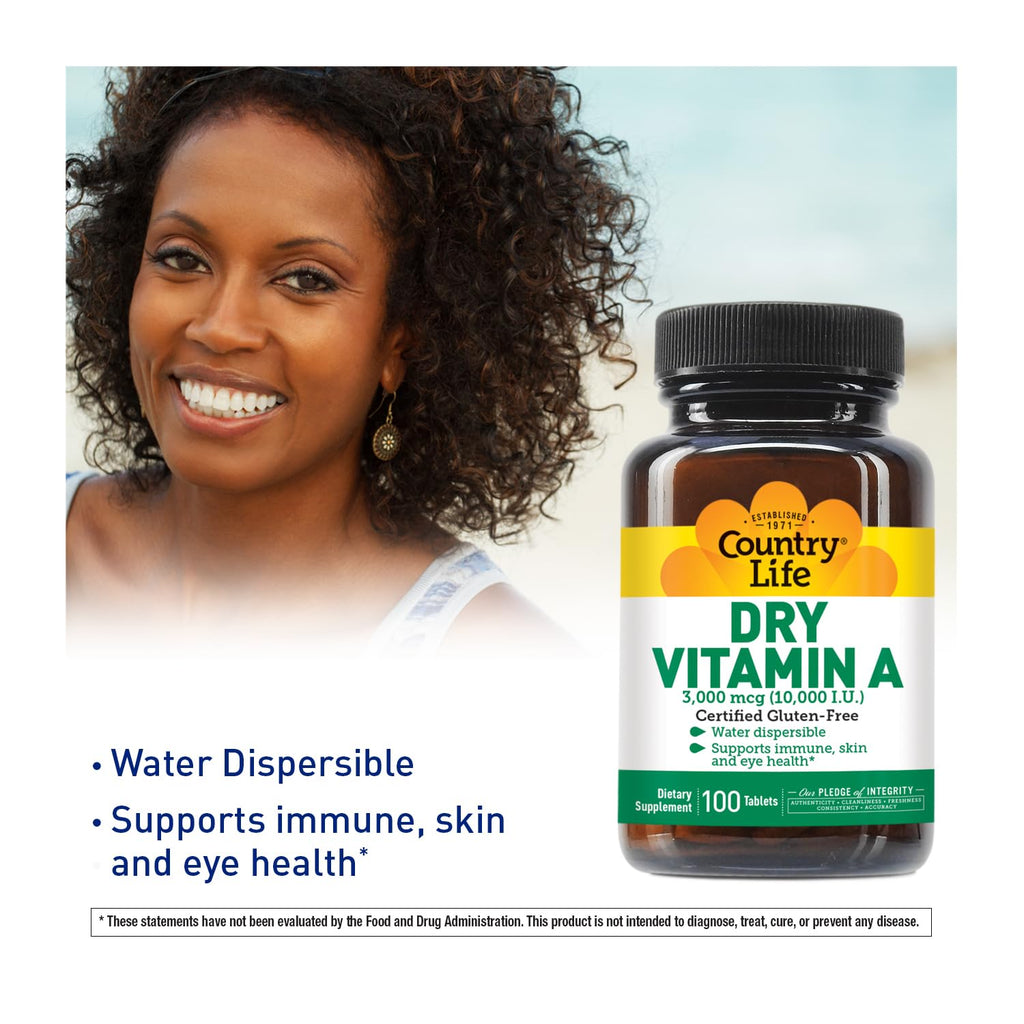 vitamin A for skin support