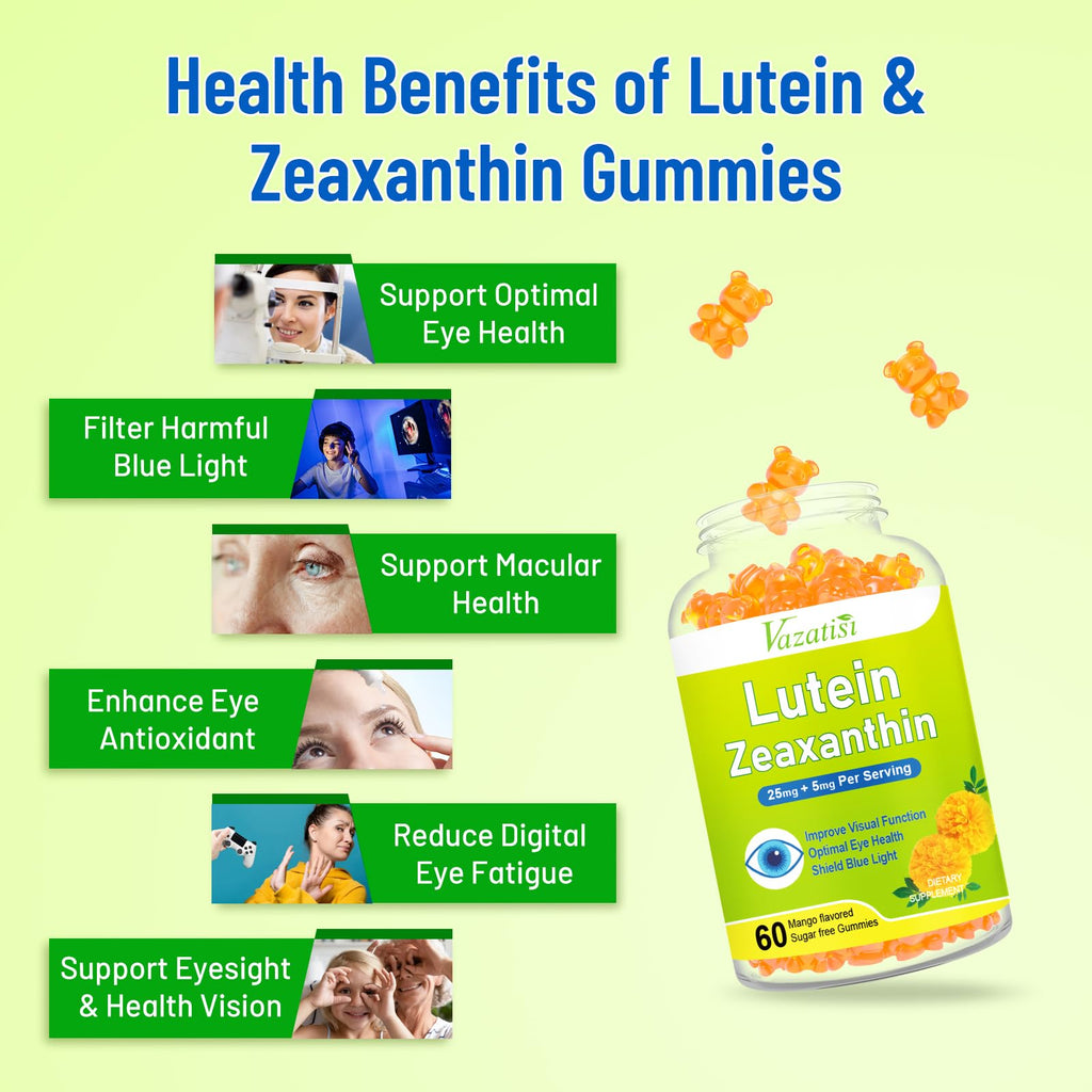 Vitamin A gummies for eye wellness