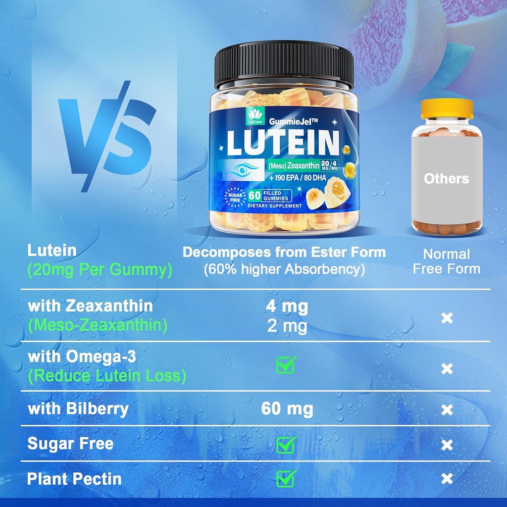 vitamin a gummies with lutein