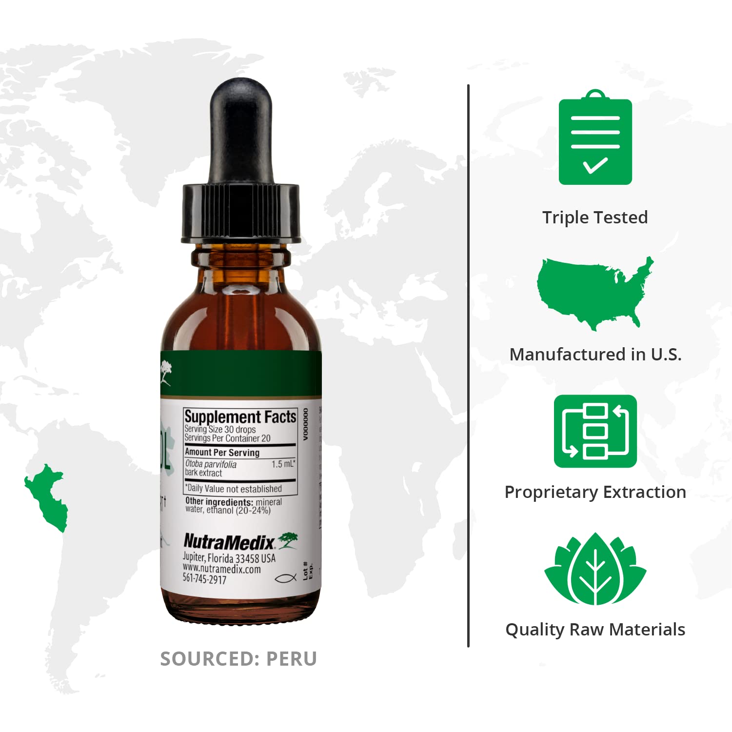 Vitamin A liquid drops for wellness