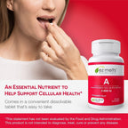 Vitamin A melts for convenient dosing